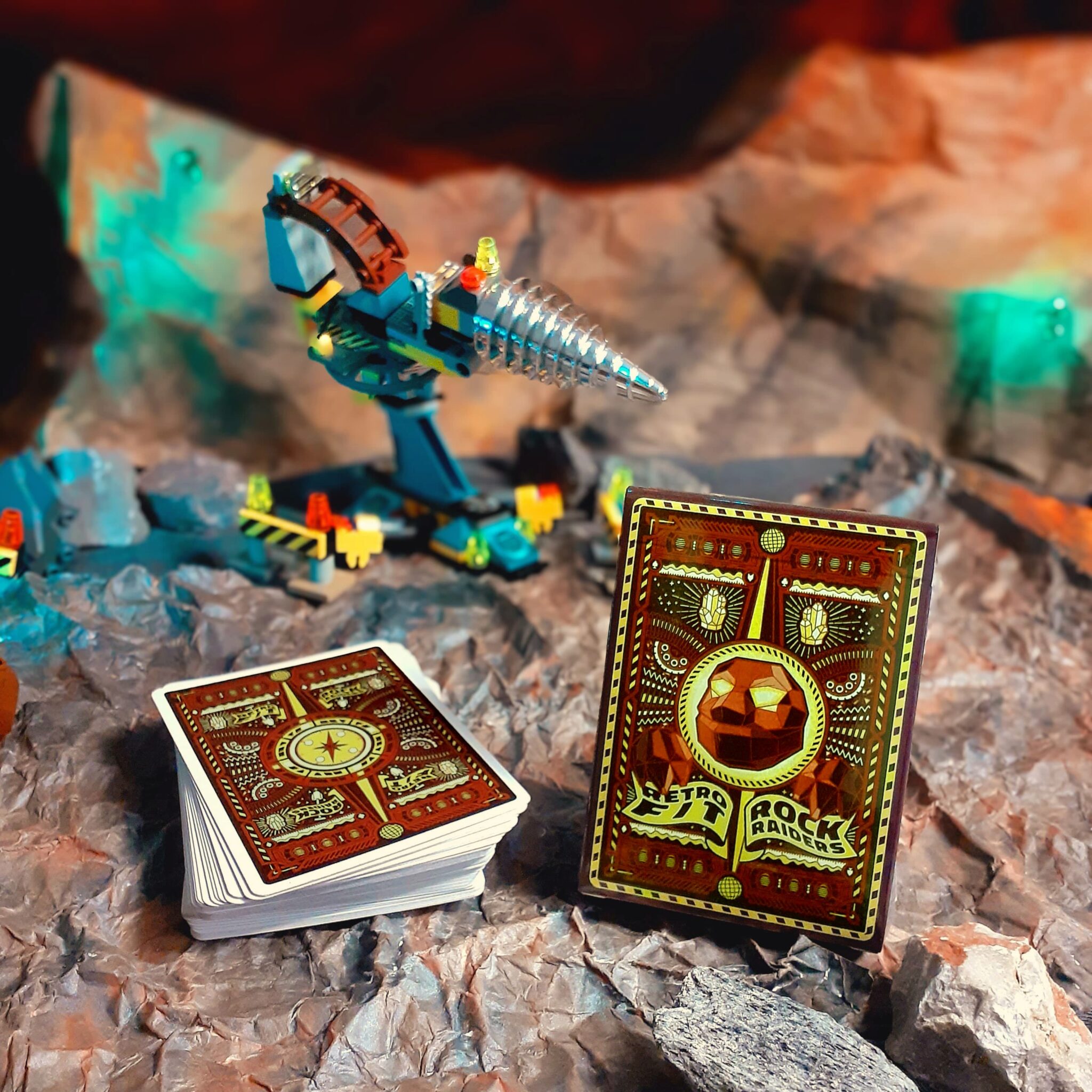 Rock Raiders Poker Deck - R e t r o f i t Playing Cards