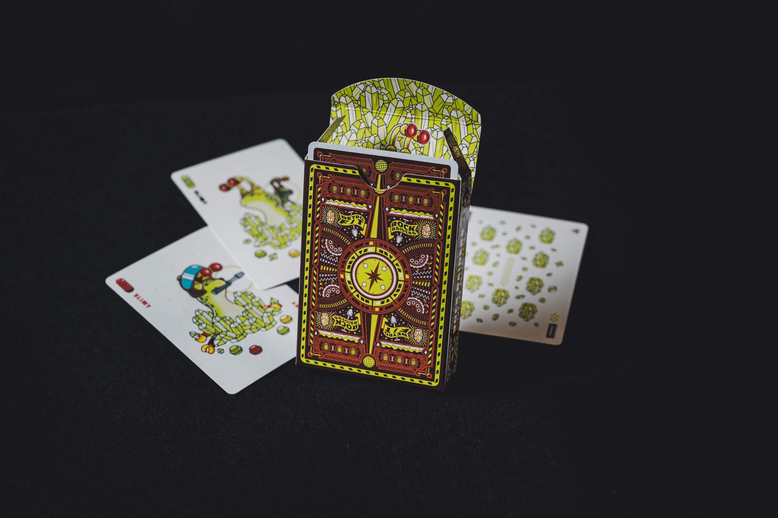 Rock Raiders Poker Deck - R e t r o f i t Playing Cards