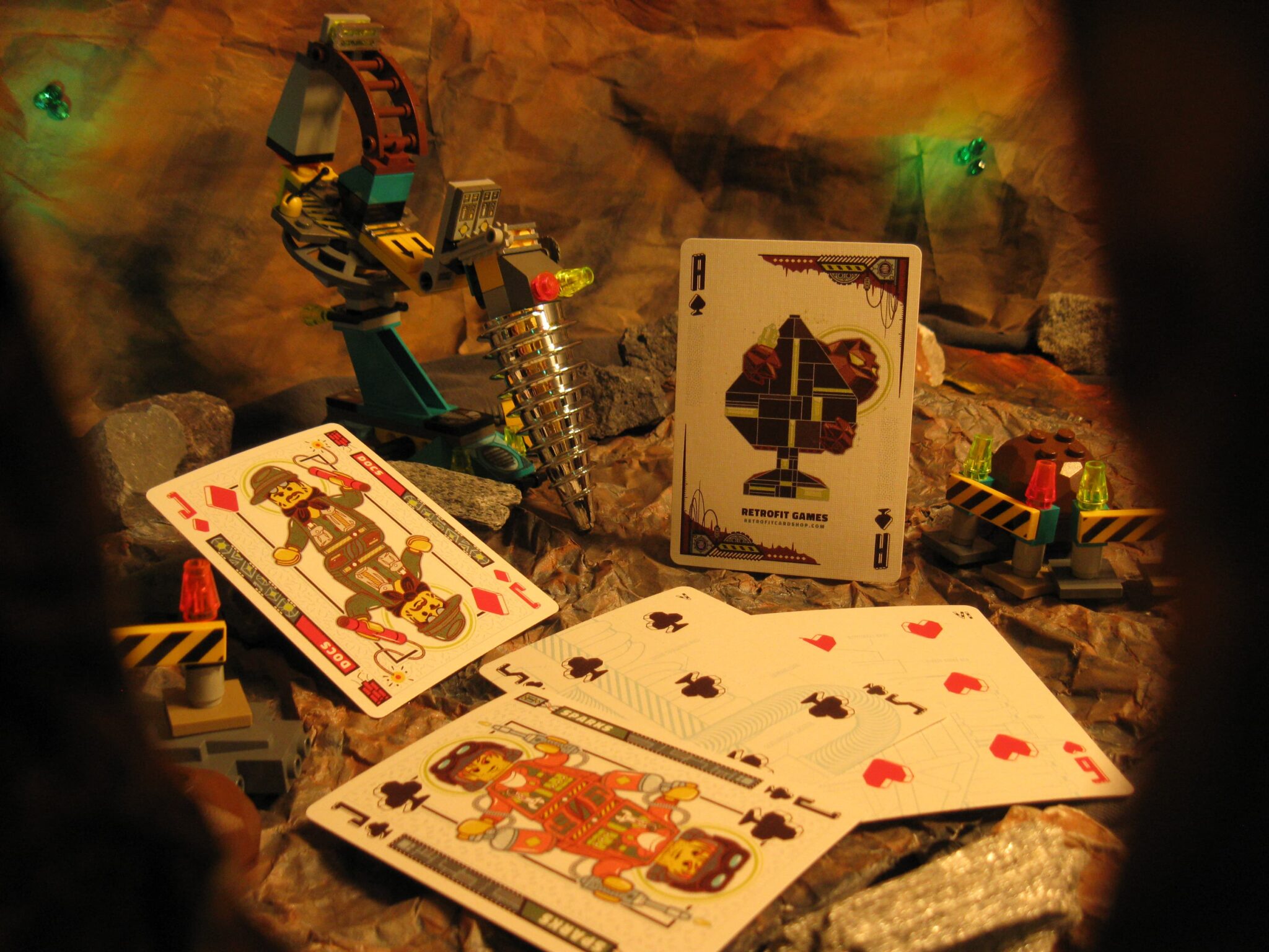 Rock Raiders Poker Deck - R e t r o f i t Playing Cards